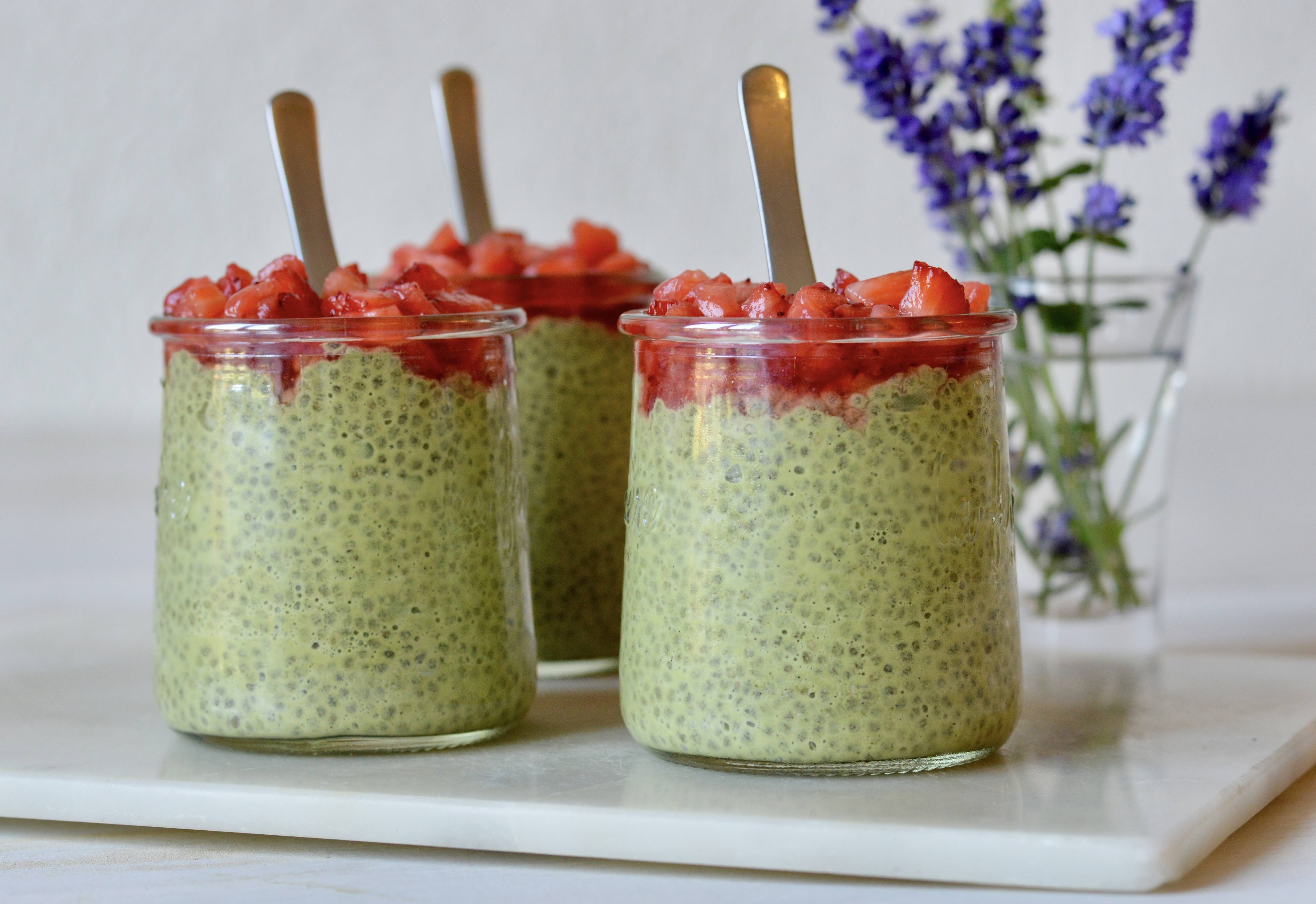 Creamy Matcha Chia Pudding – Health Continuum
